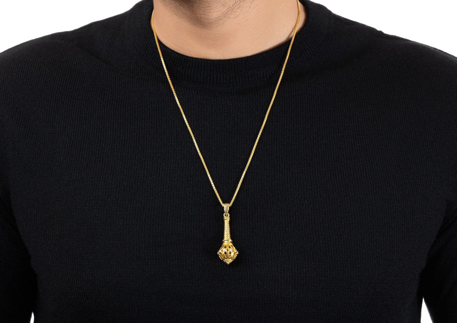 Buy Lord Hanuman Gada Pendant with Chain Online