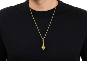 Lord Hanuman Gada Pendant with Chain | Orionz Jewels