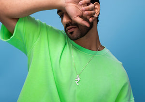 MC Stan Rupee Silver Locket / Pendant for Men | Orionz Jewels